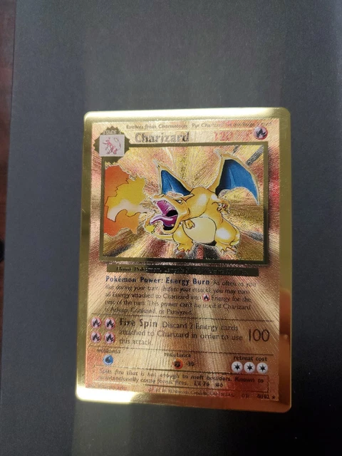POKÉMON CELEBRATIONS GOLD Metal Charizard Card 4/102 Ultra Premium EUR ...