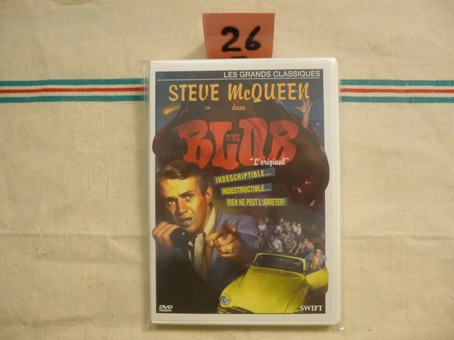 DVD : THE Blob Danger Planétaire -1958- Steve McQUEEN / George KARAS ...