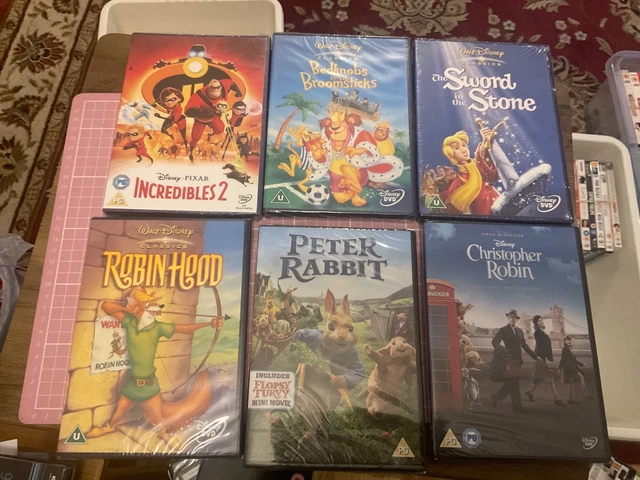 6 X NEW & Sealed Disney Childrens DVD Bundle/Joblot £4.38 - PicClick UK