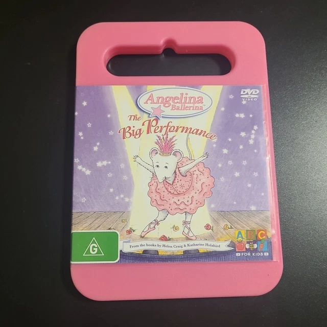 Angelina Ballerina Big Performance Dvd 2001 £445 Picclick Uk