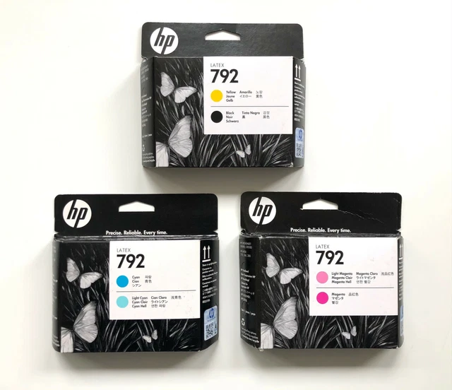 GENUINE HP DESIGNJET L26500 L28500 / No. 792 CN704A-CN702A Printhead ...