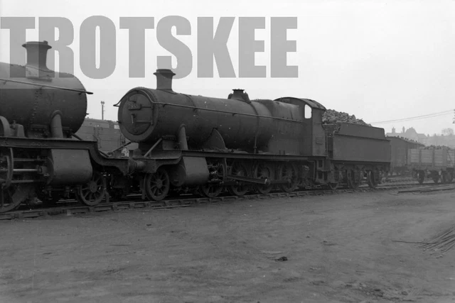 LARGER NEGATIVE BR British Railways Steam Loco 2855 Class 28XX Tyseley ...