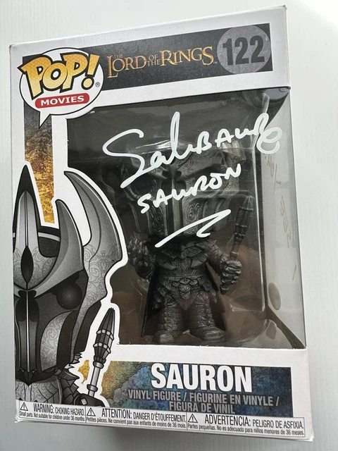 SALA BAKER AUTOGRAPH Sauron - The Lord Of The Rings Signed QUOTE Funko ...