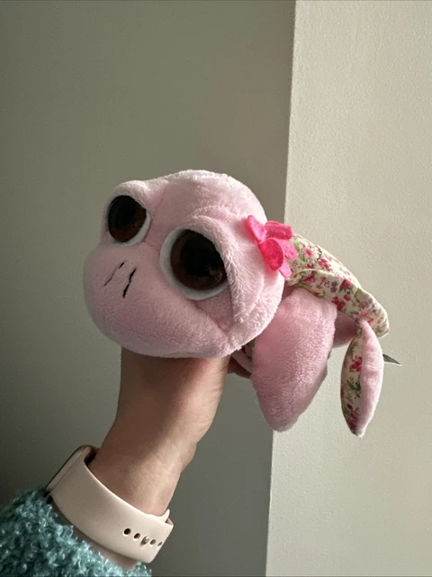 SUKI FLORAL TURTLE Soft Toy Cuddly Plush Stuffed Animal Plushie 9” long ...