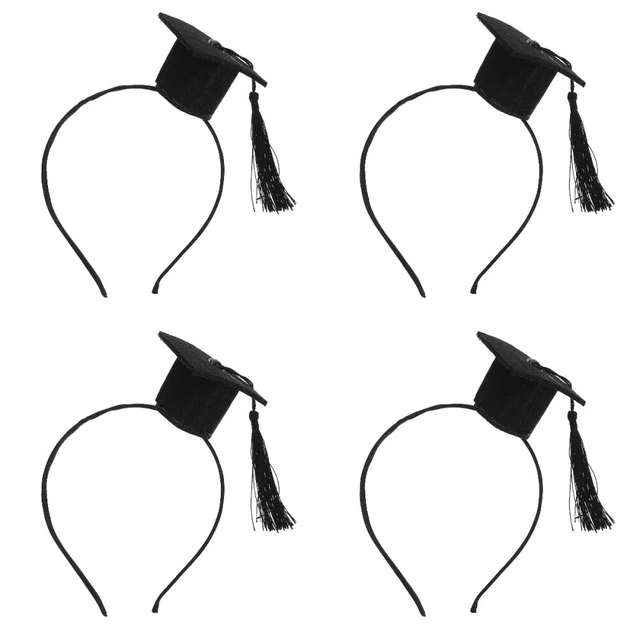 SAISON DES DIPLÔMES 4x tête de graduation graduation dress up coiffe de ...