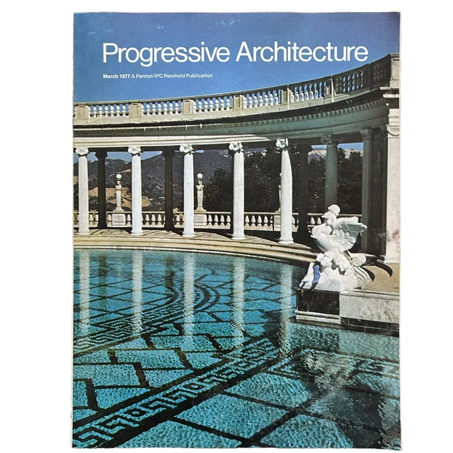 PROGRESSIVE ARCHITECTURE MAGAZINE March 1977 Women Architects ...