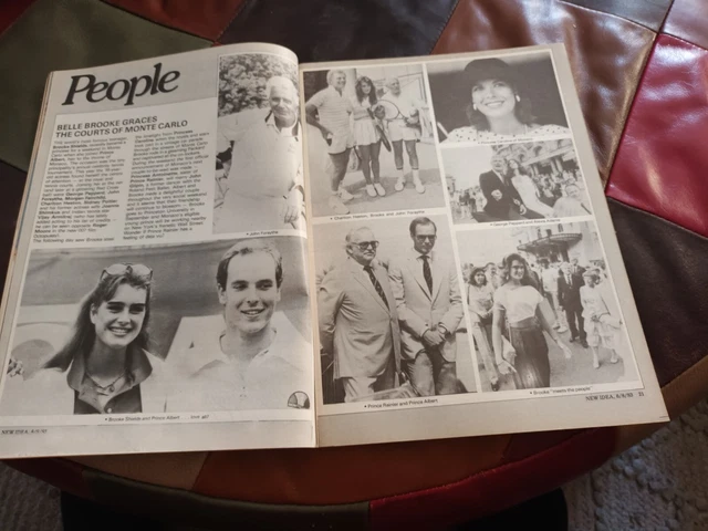 DOLLY PARTON, Brooke Shields, Peta Toppano, New Idea 1983 $30.00 ...