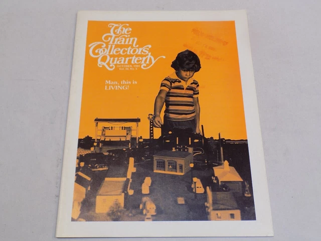 THE TRAIN COLLECTION Quarterly Magazine Oct 1984 Ives GG1-4800 #8 ...