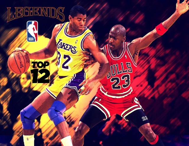 NBA LEGENDS WALL Calendar 2024 £23.27 - PicClick UK