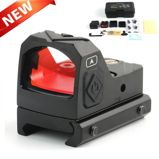 MINI RMR RED Dot Sight Reflex Shake Awake Optic Sight Scope 20mm ... MINI RMR RED Dot Sight Reflex Shake Awake Optic Sight Scope 20mm ...