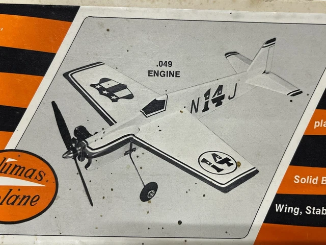 DUMAS LIL TIGER Midget Racer Control Line Model Airplane Kit nitro ...