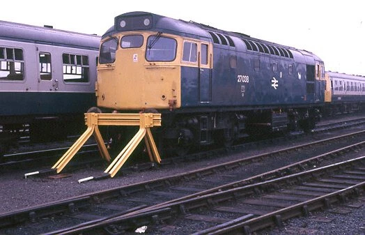 ORIGINAL 35MM colour slide of 27038 BR class 27 diesel loco £2.25 ...