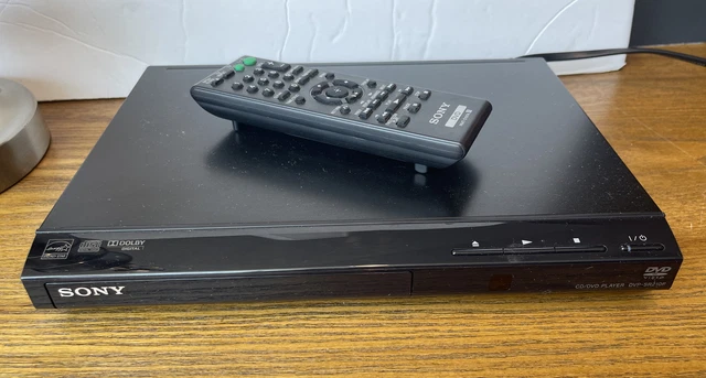 SONY DVD/CD Player With Remote Model Number Dvp-Sr210P Black Dvd Cd $10 ...
