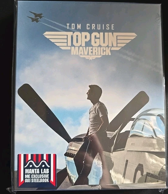 TOP GUN MAVERICK 4k Steelbook. Manta Lab Full Slip. New And Seales £89. ...