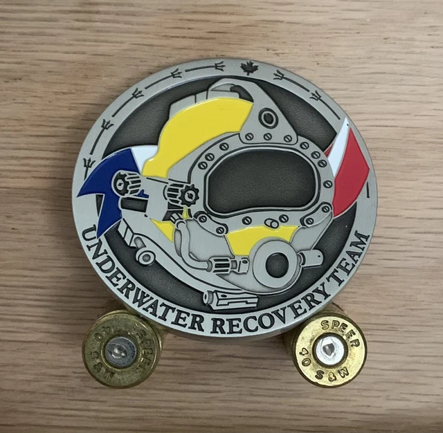 UNDERWATER RECOVERY TEAM Police Diver RCMP Challenge Coin, colour (2020 ...