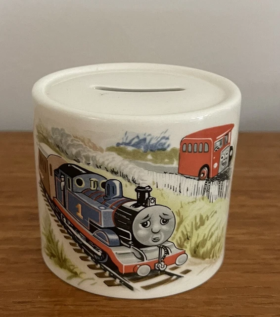 THOMAS THE TANK Engine Wedgewood, Etruria & Barlaston Coin Bank/Money ...