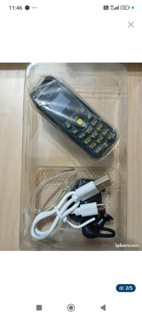 LOT DE 5 Mini téléphones portables Pocket Cat B25/BM310/BM10 ( neuf ) Double sim EUR 49,00 ...