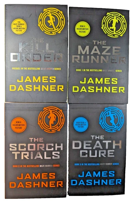 MAZE RUNNER BOOKS 1 -4 Bundle James Dashner Paperback Like New EUR 11 ...