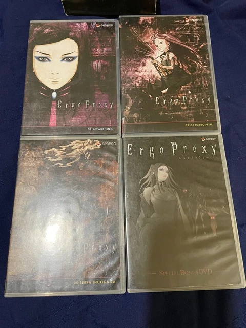 AMAZING ANIME COMPLETE Box Set ERGO PROXY 6 DVD Set Includes Bonus CD ...