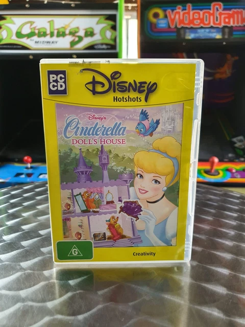 DISNEY HOTSHOTS: CINDERELLA Doll's House - 2007 PC CD-ROM Windows Game ...
