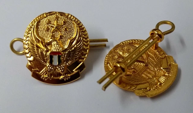 ABU DHABI UAE United Arabe Emirates Véritable Armed Forces Col Badges 1 ...