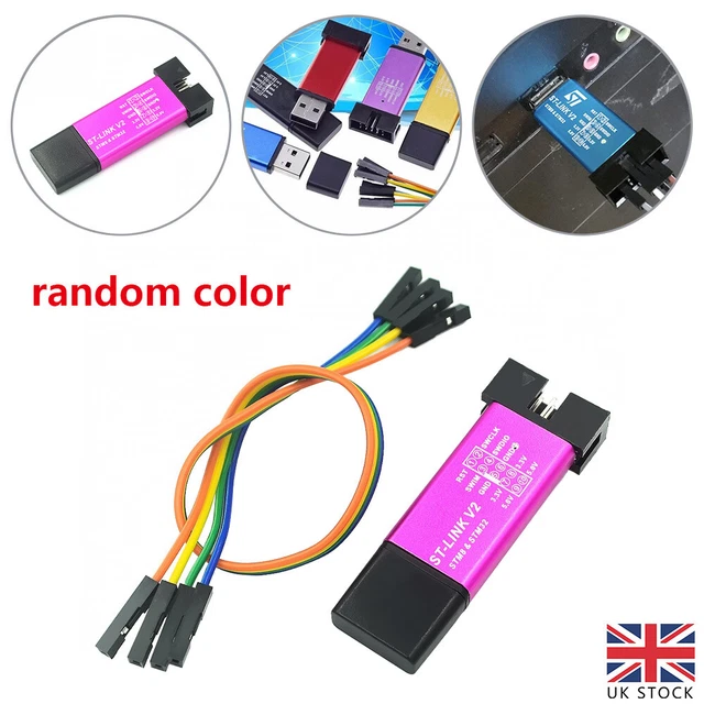 Mini St Link V2 Programmer Emulator Downloader Stm8 Stm32 With Dupont Cable Kits £6 99 Picclick Uk
