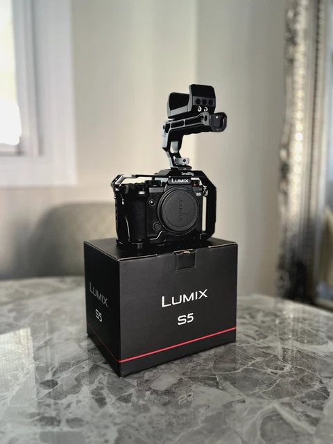 PANASONIC LUMIX S5 With Small Rig Cage, Mirrorless Camera (Body Only) £ ...
