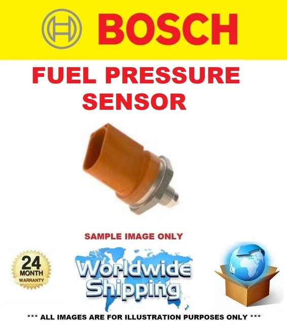 BOSCH FUEL PRESSURE SENSOR for AUDI A5 / S5 Sportback 2.0 TFSI quattro ...