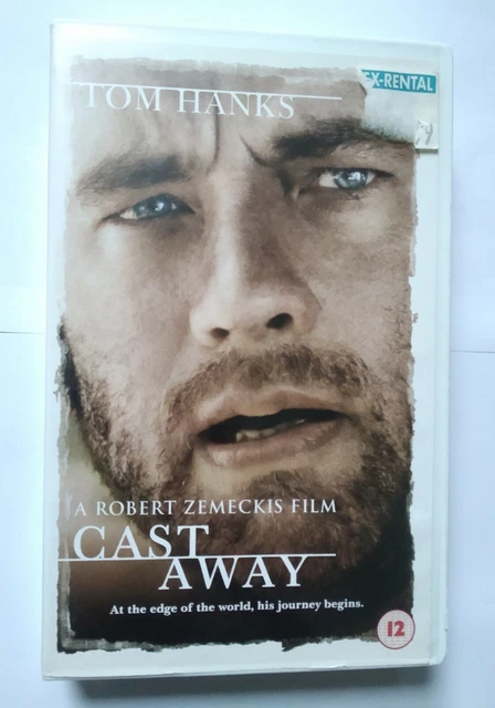 CAST AWAY BIG box VHS Tom Hanks, Robert Zemeckis ex-rental shop video £ ...