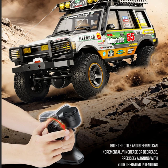 JXC LR1801 1/18 Scale RC Car 4WD Dual Speed Off-Road Rock Crawler Model ...