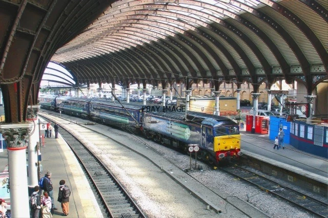 PHOTO CLASS 47 Loco No 47 802 At York Railway Station £1.85 - PicClick UK