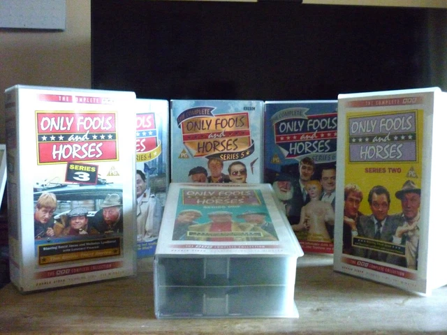 COMPLETE VHS SERIES 1-6 ONLY FOOLS & HORSES. £50.00 - PicClick UK