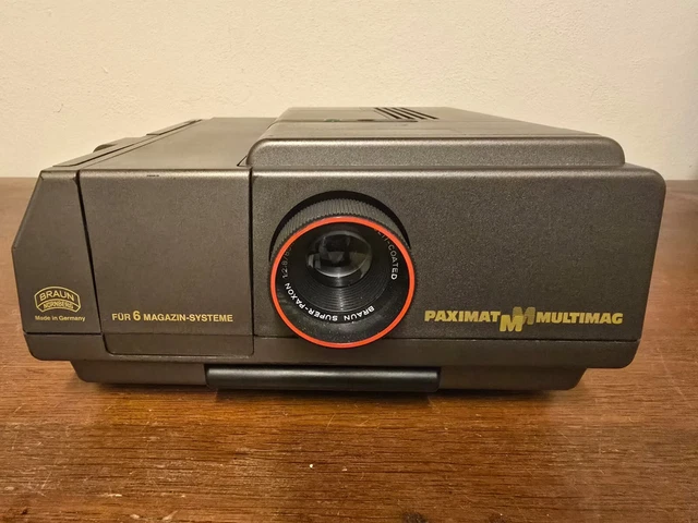 BRAUN PAXIMAT MULTIMAG 2025 AFC Microprocessor, Autofocus, Diaprojektor ...