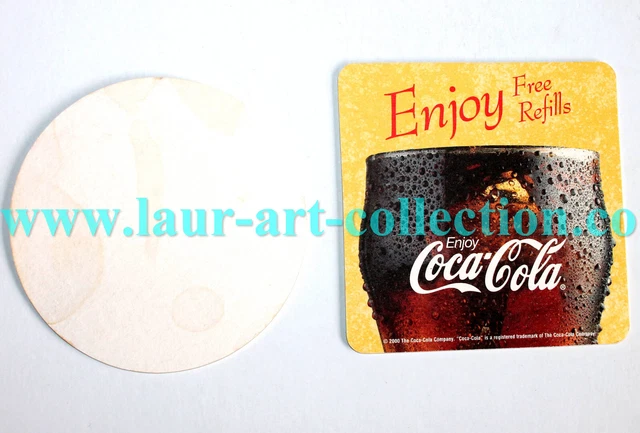 RUBY TUESDAY / Coca-Cola - 2 Ancien Sous Bock Dessous Verre Restaurant ...