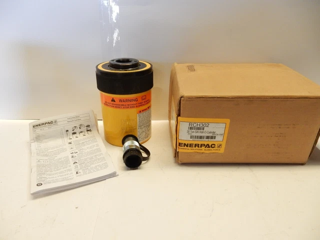 ENERPAC RCH-302 HOLLOW Cylinder 30 Hollow Ram 2.5 In Stroke New In Box ...