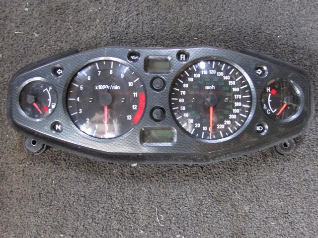 SUZUKI HAYABUSA GSX1300R 2001 RY model Gen 1 Busa clocks uk 220mph £199 ...