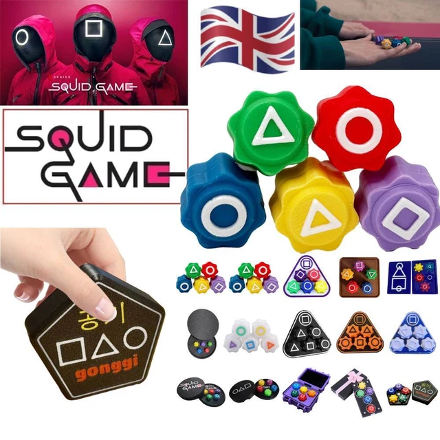 2025 SQUID GAME Six-Legged Pentathalon Game Gonggi,Ddakji,Paeng-y,Jebi ...