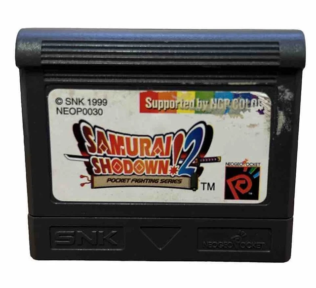 SAMURAI SHOWDOWN 2 - Neo geo Pocket NGPC SNK Video Game PAL Cart Only £ ...