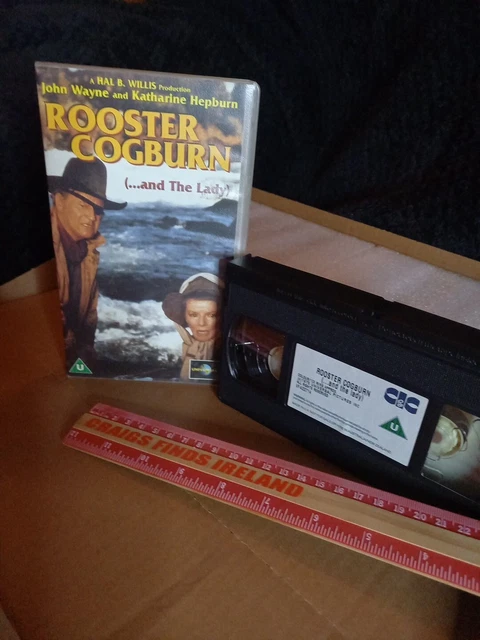 ROOSTER COGBURN (...AND The Lady) - PAL VHS Video Tape John Wayne £15. ...
