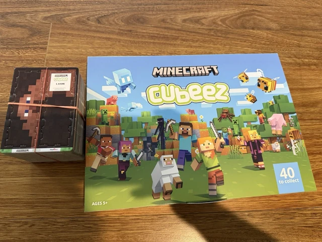 WOOLWORTHS BIG W 2025 Minecraft Cubeez Full Set Plus Album- Brand New ...