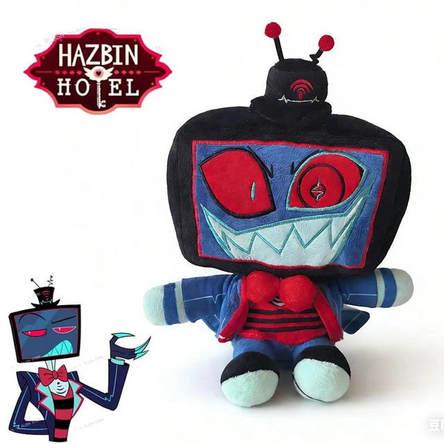 VILLAINOUS VOX HAZBIN Hotel S2 Plush Toy Soft Stuffed Doll Kids ...