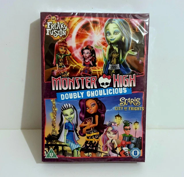 MONSTER HIGH DOUBLY Ghoulicious:Freaky Fusion & Scaris City Of Frights ...