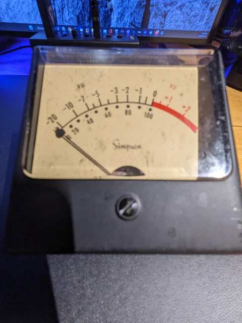 TELETRONIX UA UREI LA-2 Original Simpson VU Messgerät funktioniert TOP ...