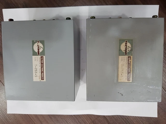 TECTRON T-255-S SE output transformer £1,184.13 - PicClick UK