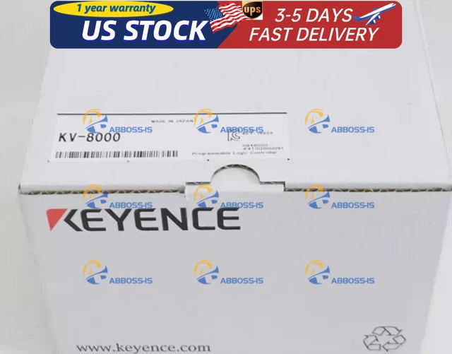 KEYENCE KV-8000 PLC CPU Unit Module Programmable controller $517.88 ...