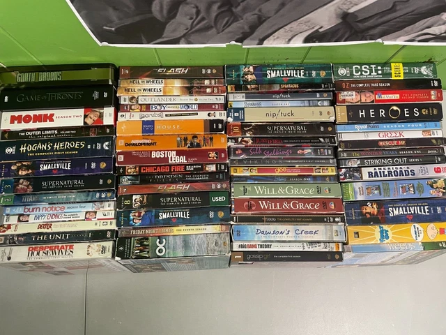 60 BOX SET LOT on DVD * wholesale television series season movie bulk ...