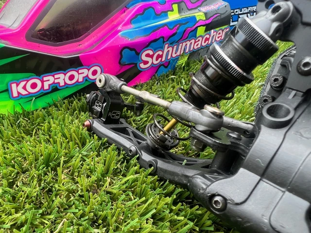 SCHUMACHER LAYDOWN LD 2WD Buggy with Upgrades + 2 shells + parts £129. ...