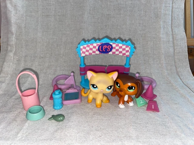 LITTLEST PET SHOP Rare Authentic Dachshund #675 Savannah & Shorthair ...