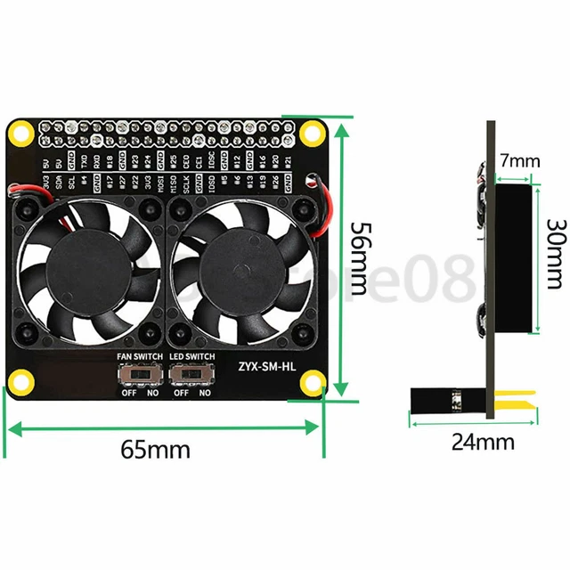 RASPBERRY PI GPIO Expansion Board for Raspberry Pi 4B/3B+/3B/3A+ $14.55 ...
