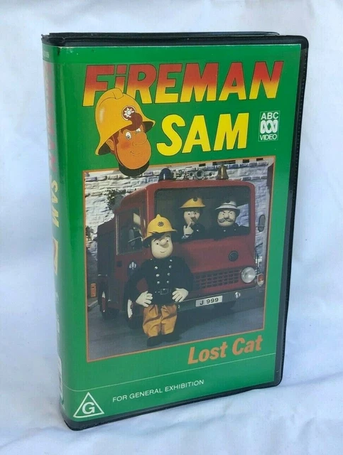 FIREMAN SAM LOST Cat VHS ABC 1990 (T) $25.00 - PicClick AU